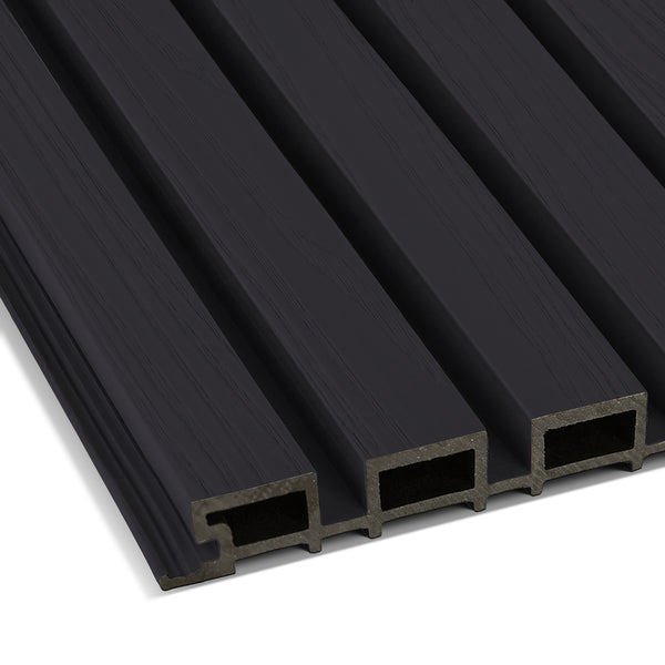 Charcoal Ash Exterior WPC Panel – Landmark Decor