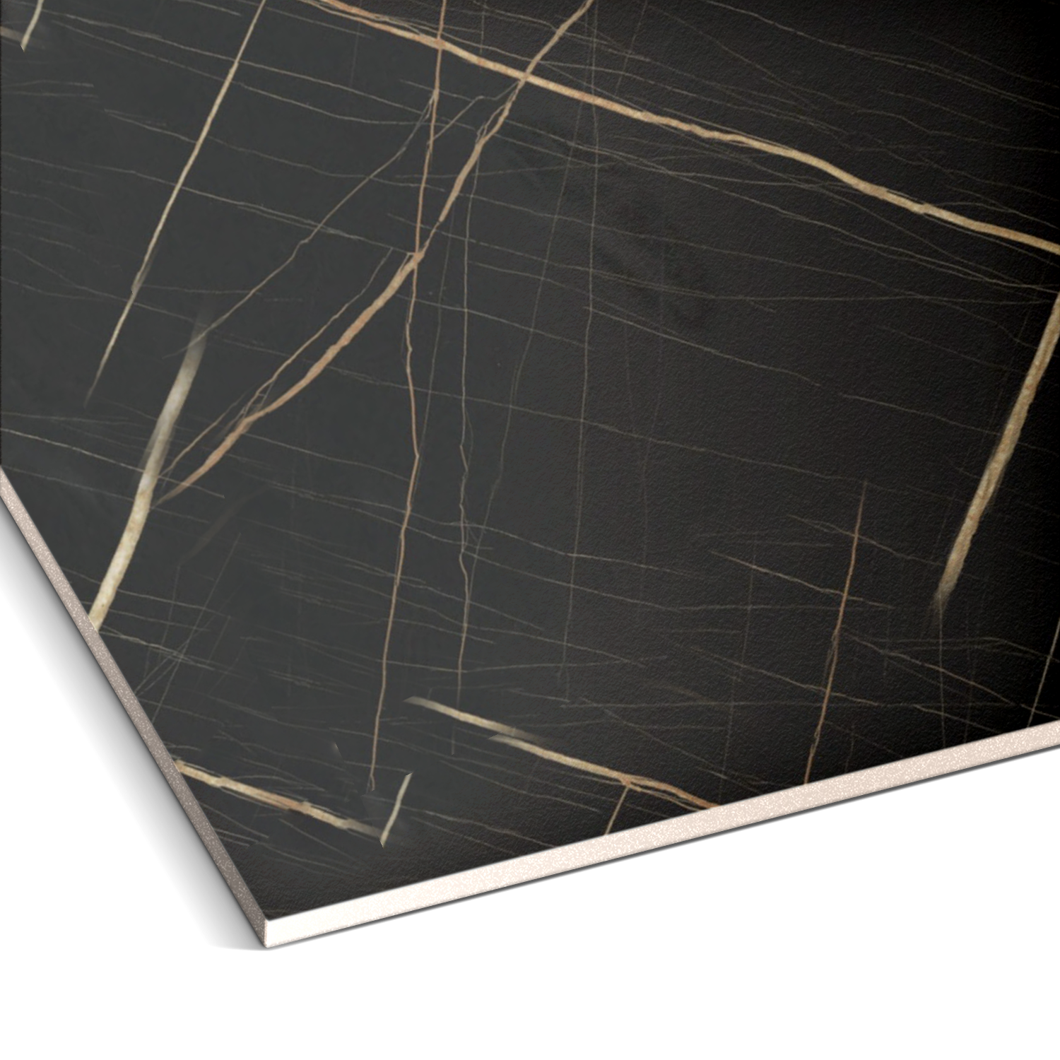 Midnight Gold Marble Durable PVC Wall – Landmark Decor