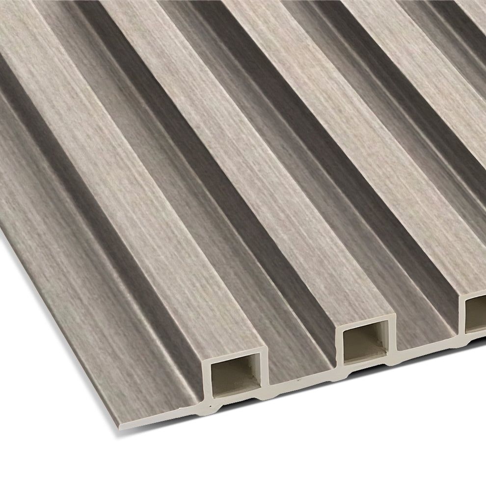 Light Gray WPC Fluted Slat Wall Panel – Landmark Decor