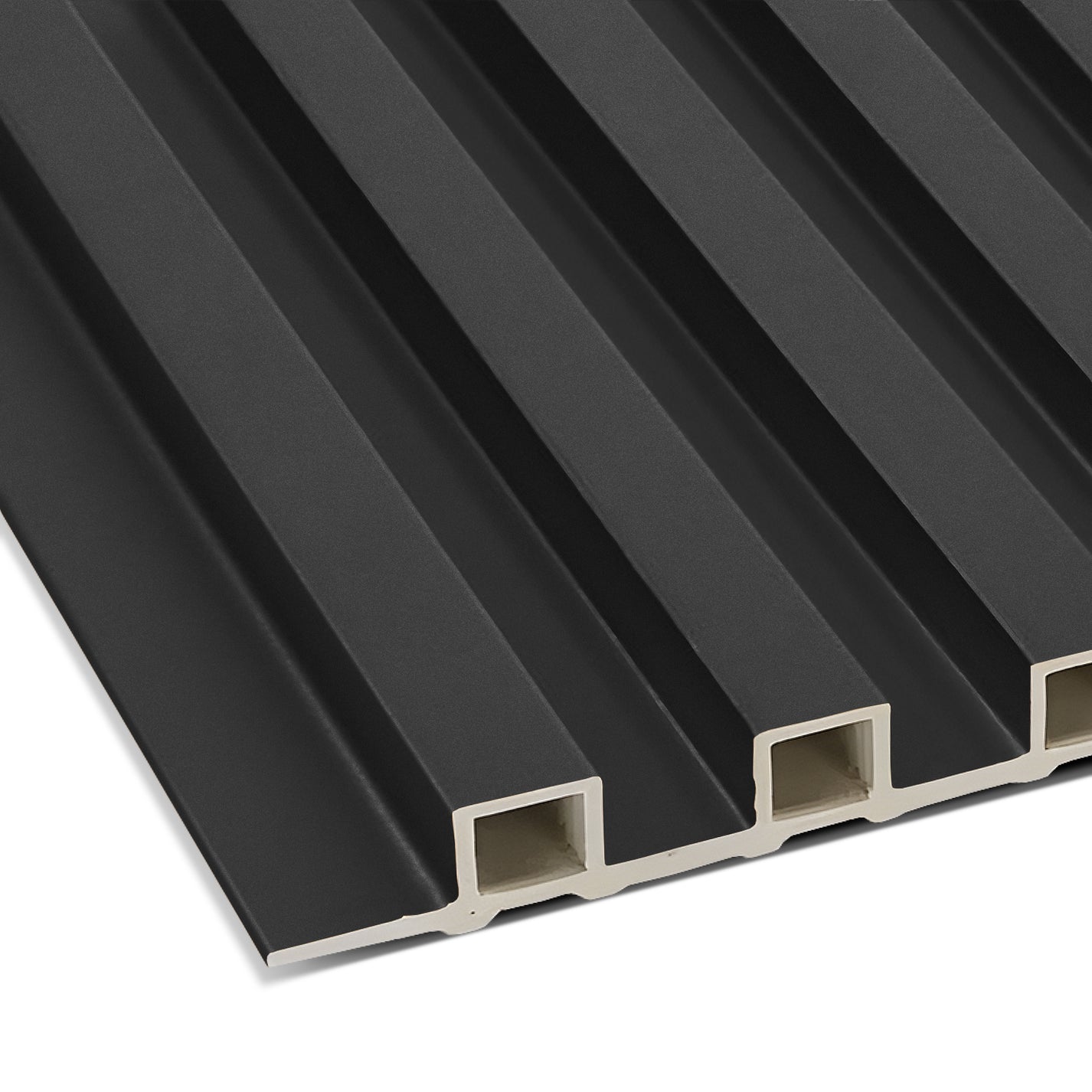 Dark Gray WPC Fluted Slat Wall Panel – Landmark Decor